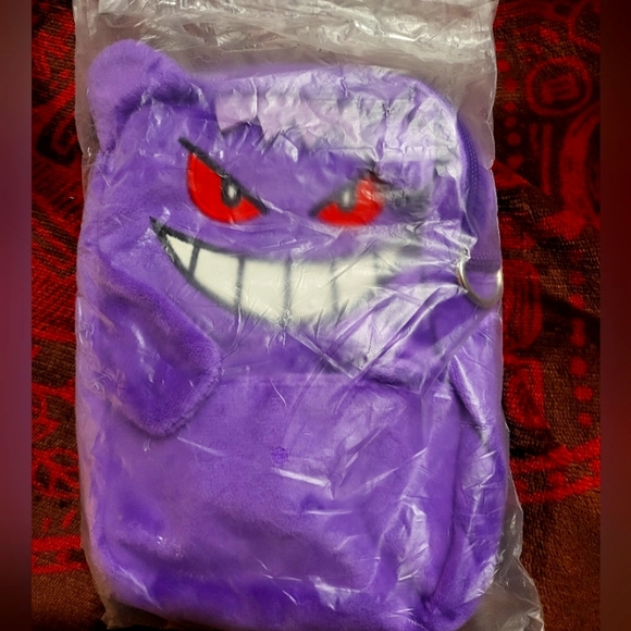 Pokémon | Bags | Pokemon Gengar Crossbody Purse Bag Phone Carrying Bag ...